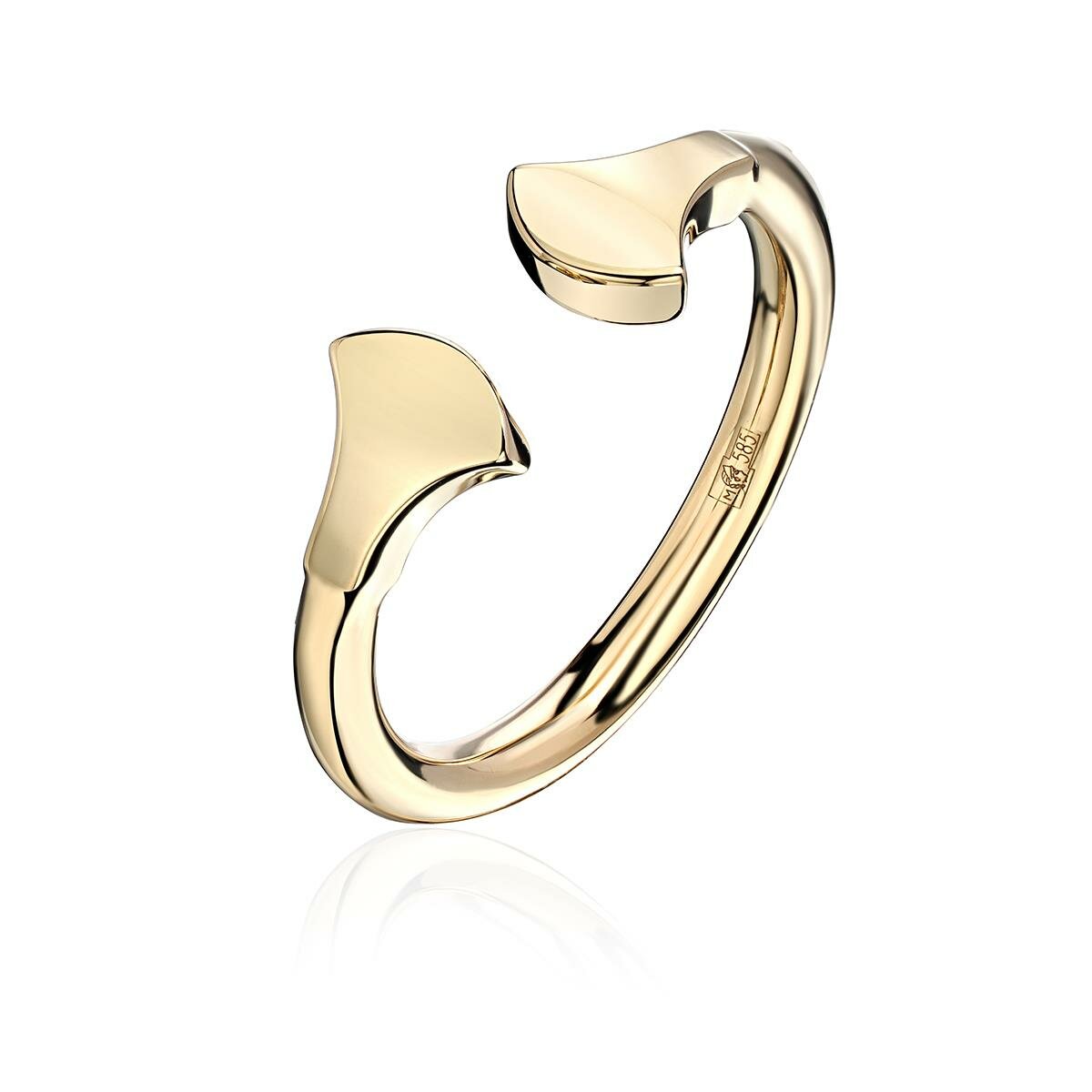 Кольцо, серебро, 925 проба