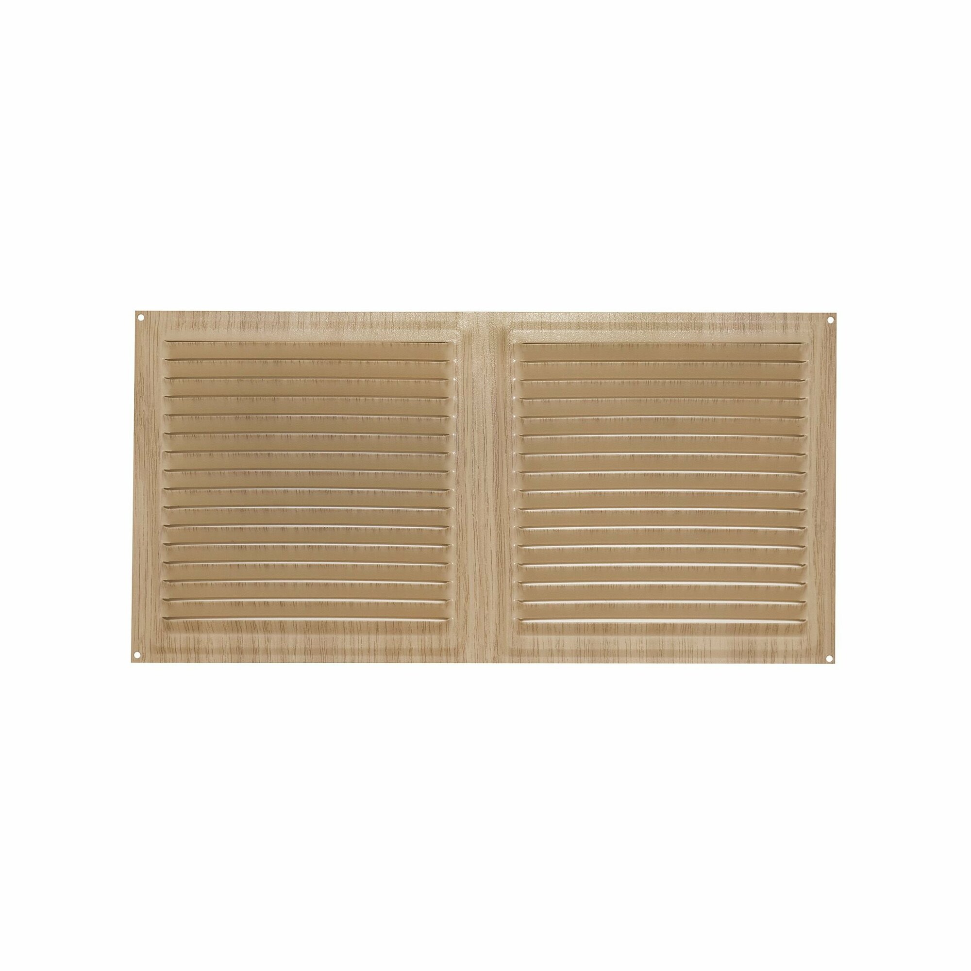 Решетка вентиляционная металлическая 150х300 декор под дуб