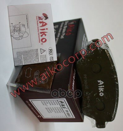 Колодки NISSAN Micra K12, Note E11, SUZUKI Swift, RENAULT Clio (2003-) AIKO арт. PF-9805
