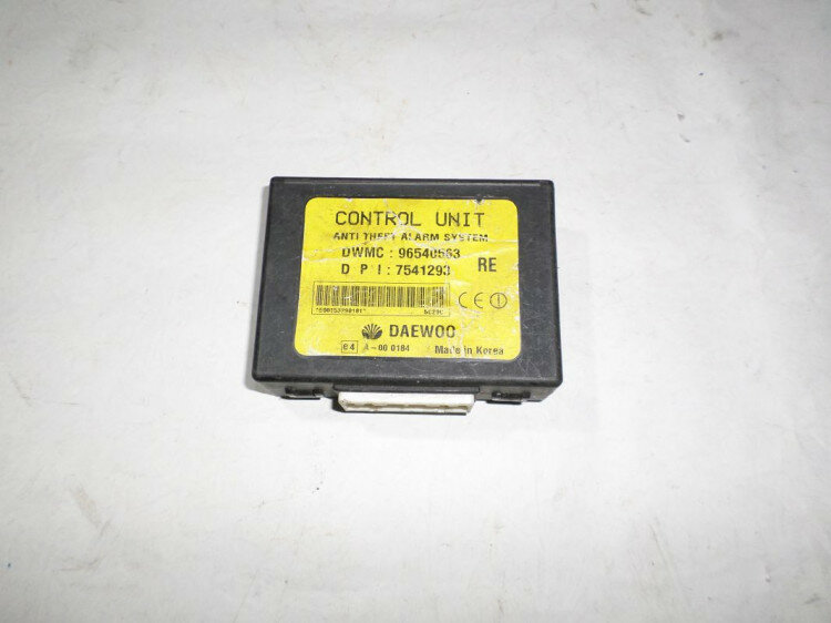 Блок управления иммобилайзером 96540563 RE 7541293 иммобилайзер Шевроле Авео Т200 - без антены