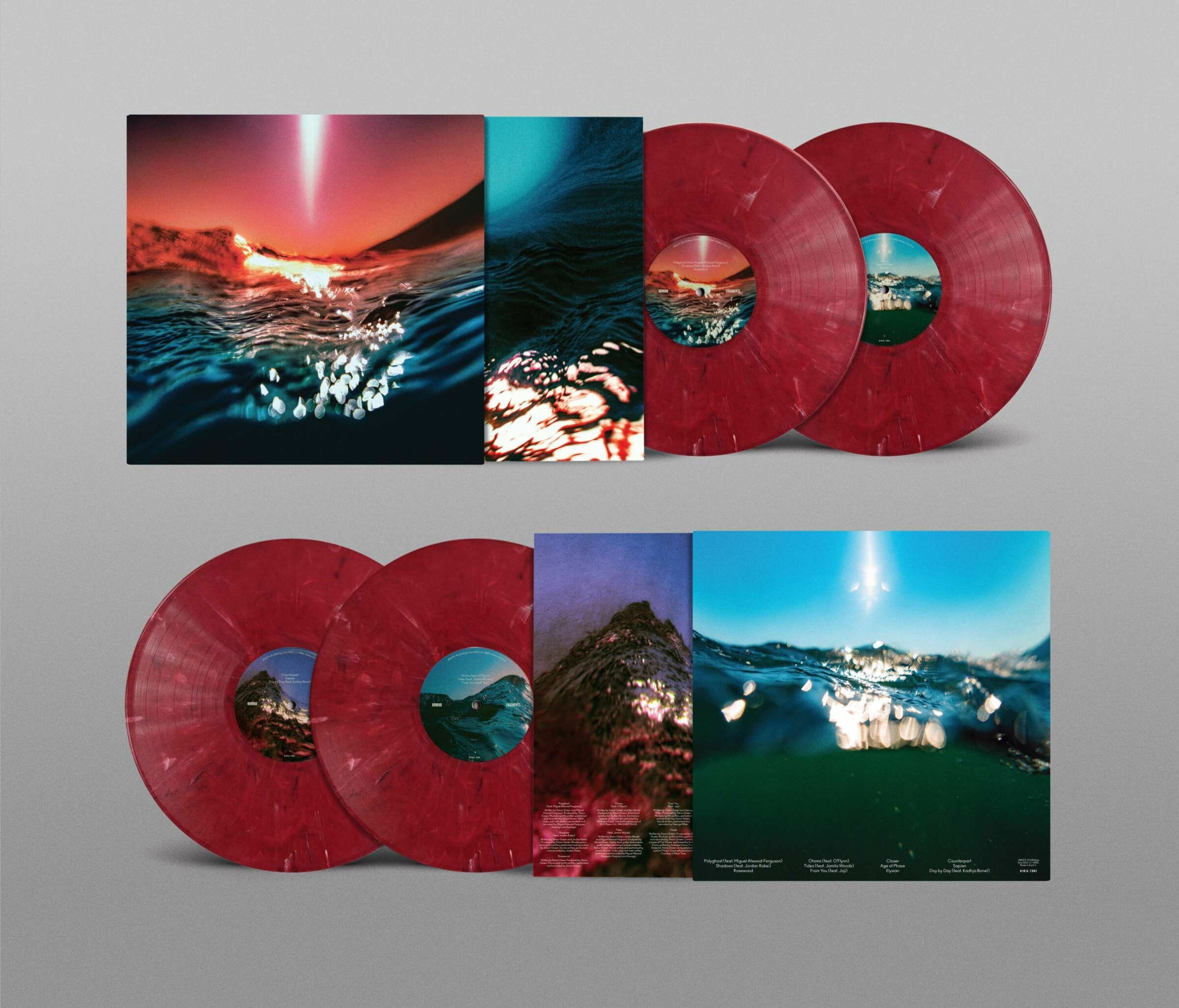 Виниловая пластинка Bonobo (Simon Green) - Fragments (Limited Indie Edition) (Red Marbled Vinyl) (1 LP)