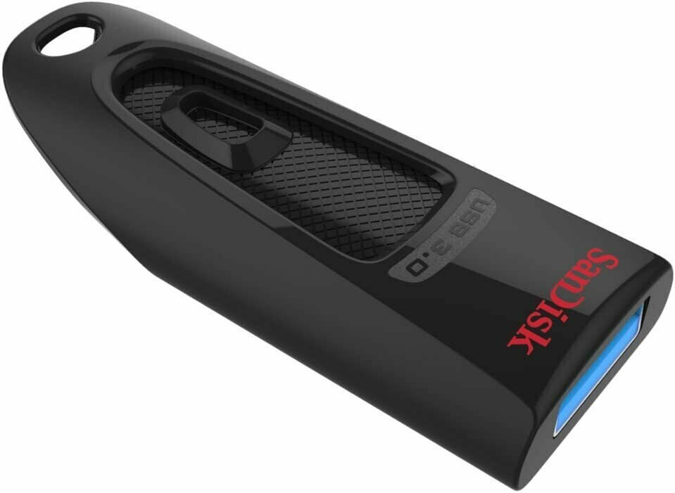 Флеш-накопитель SanDisk Ultra 128GB, USB 3.0, R 130 МБ/с