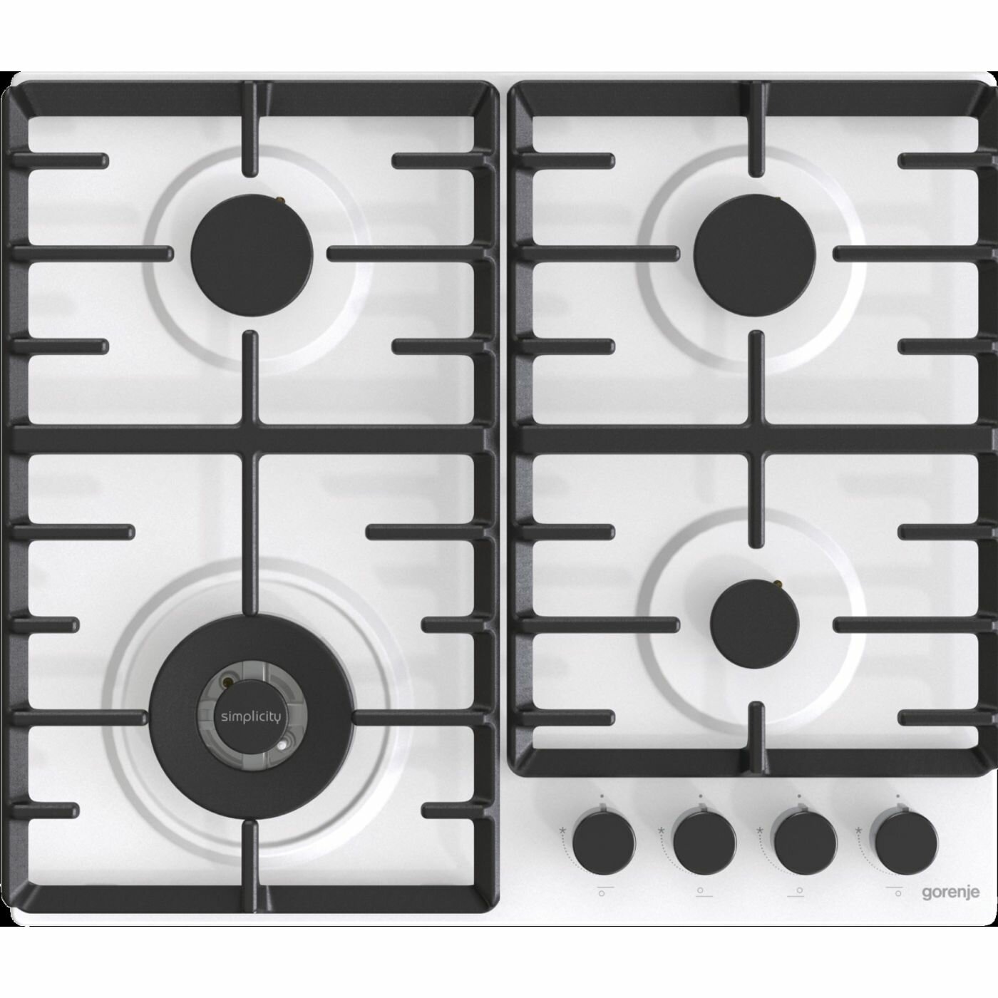 Встраиваемая газовая панель GORENJE GW642SYW, официальная гарантия