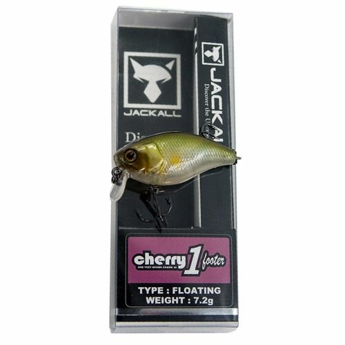 Воблер JACKALL CHERRY 1 FOOTER 46F 7.2g цвет GHOST AYU