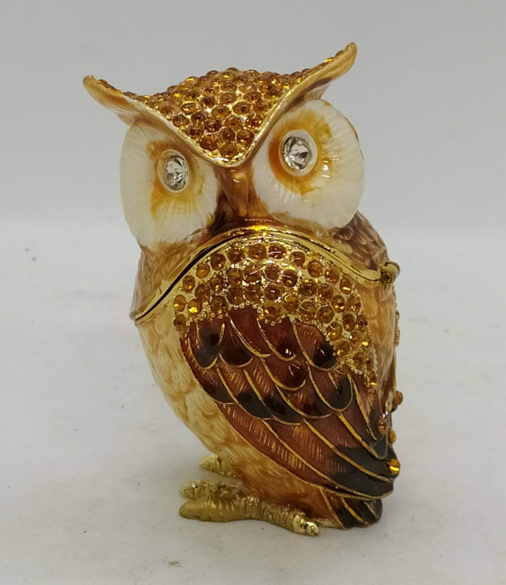 Шкатулка Фаберже "филин ", 668к2