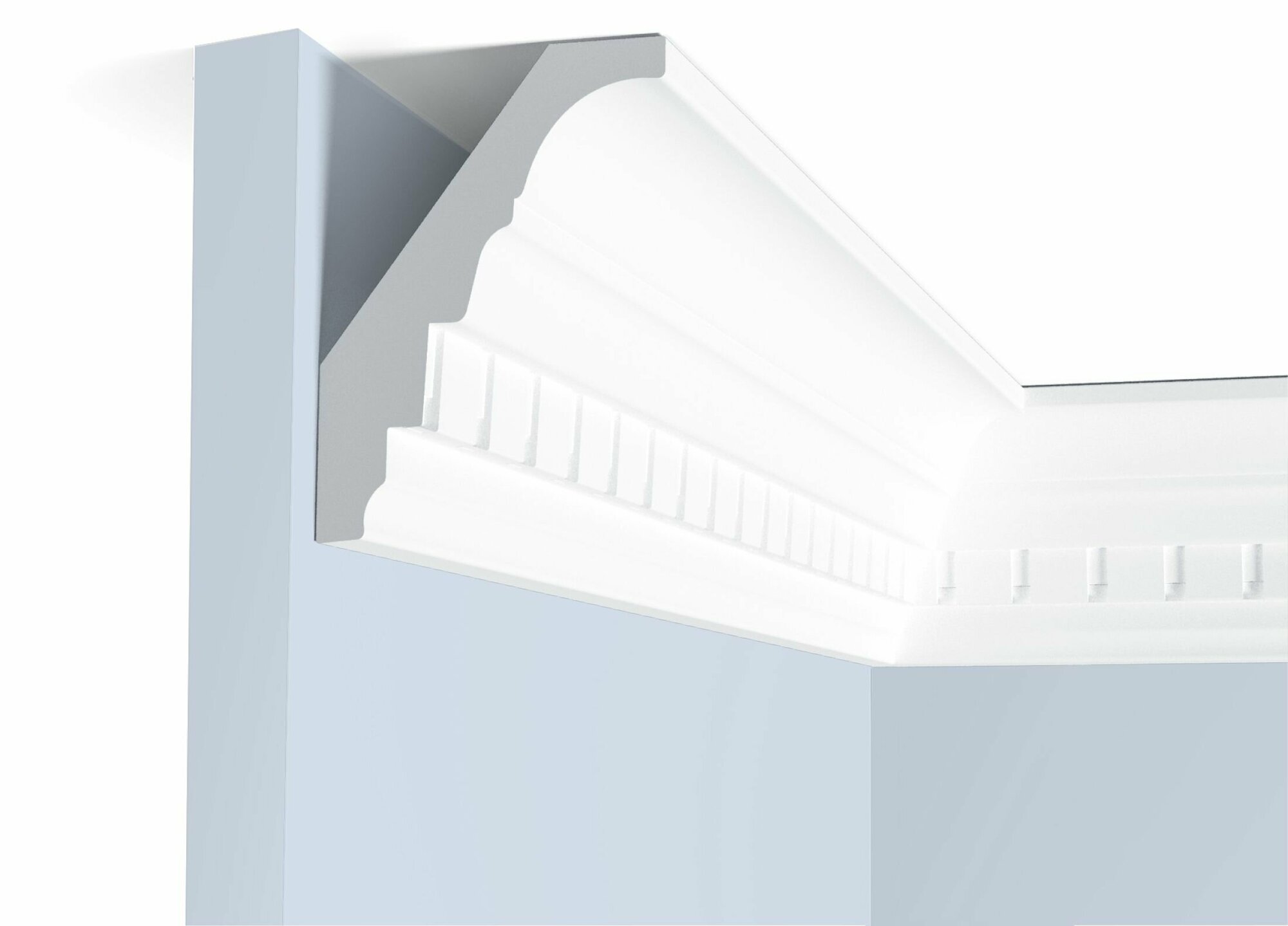 Карниз ударопрочный HiWood A94 (76*55*2000 мм)