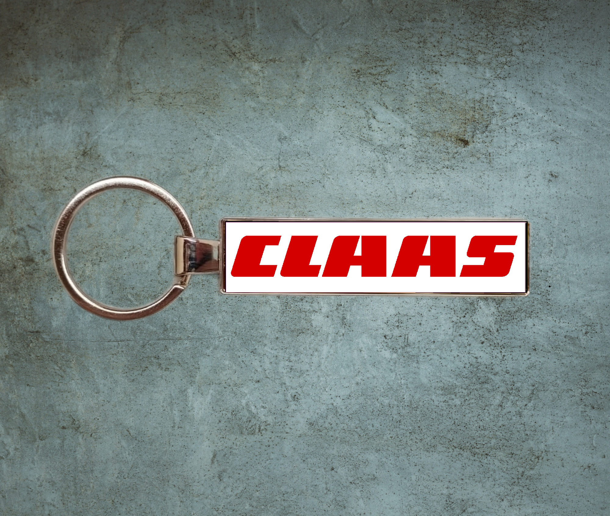 Брелок автомобильный металлический claas Клаас Класс ( для строительной техники, трактор, погрузчик, бульдозер, экскаватор)