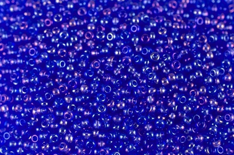 Бисер Preciosa Чехия №31050 синий 10/0, 5 гр,1 шт.