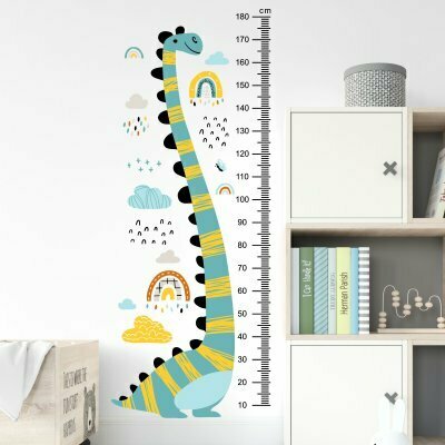 Наклейки на стену Ростомер «Высокий как динозавр»