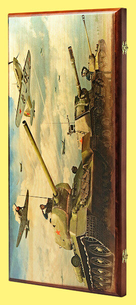 Шахматы, нарды, шашки Советская Армия (средние)