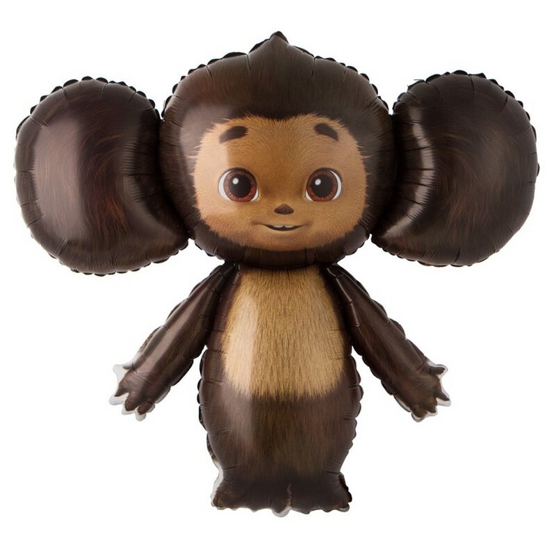 Фольгированная фигура с гелием - Чебурашка ( 117 см)