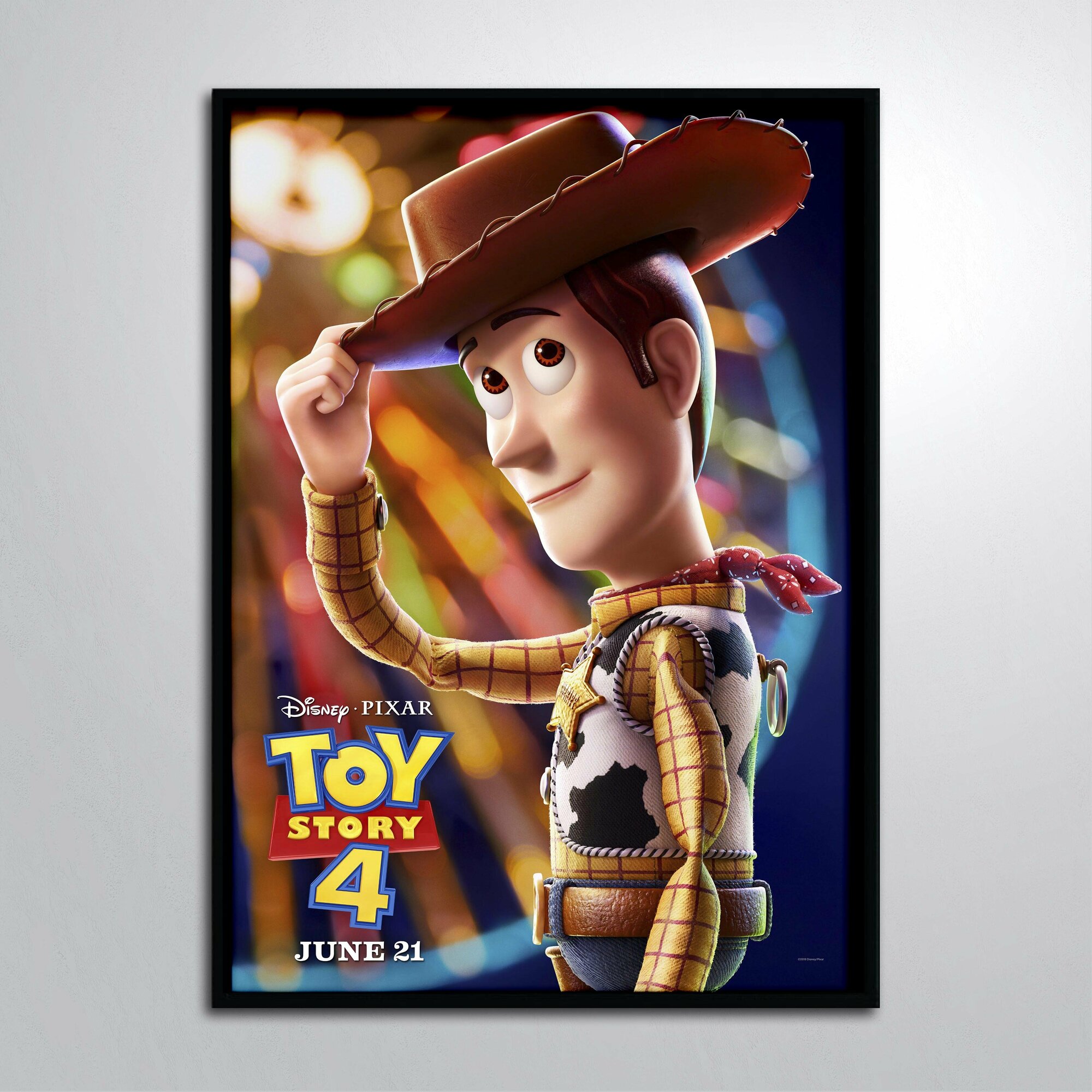Постер без рамы/История игрушек 4 Эдди Toy Story (А2/420х594)