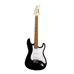Fernandes le-1z 3s blk/ l электрогитара stratocaster sss, цвет - чёрный
