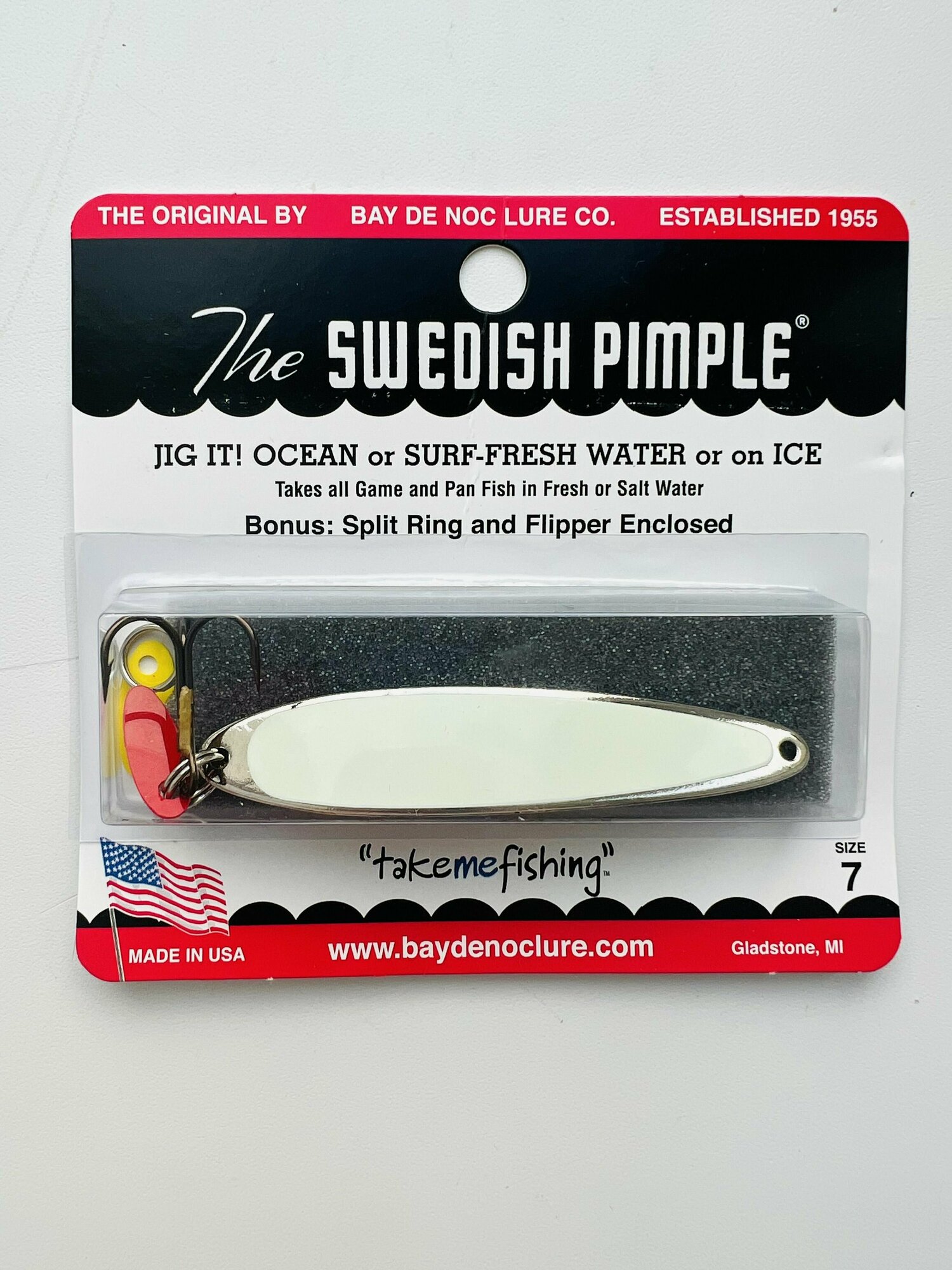 Блесна зимняя The Swedish Pimple 7