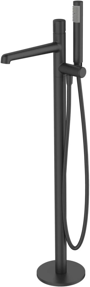 Смеситель напольный для ванны BelBagno Uno UNO-FMT-NERO