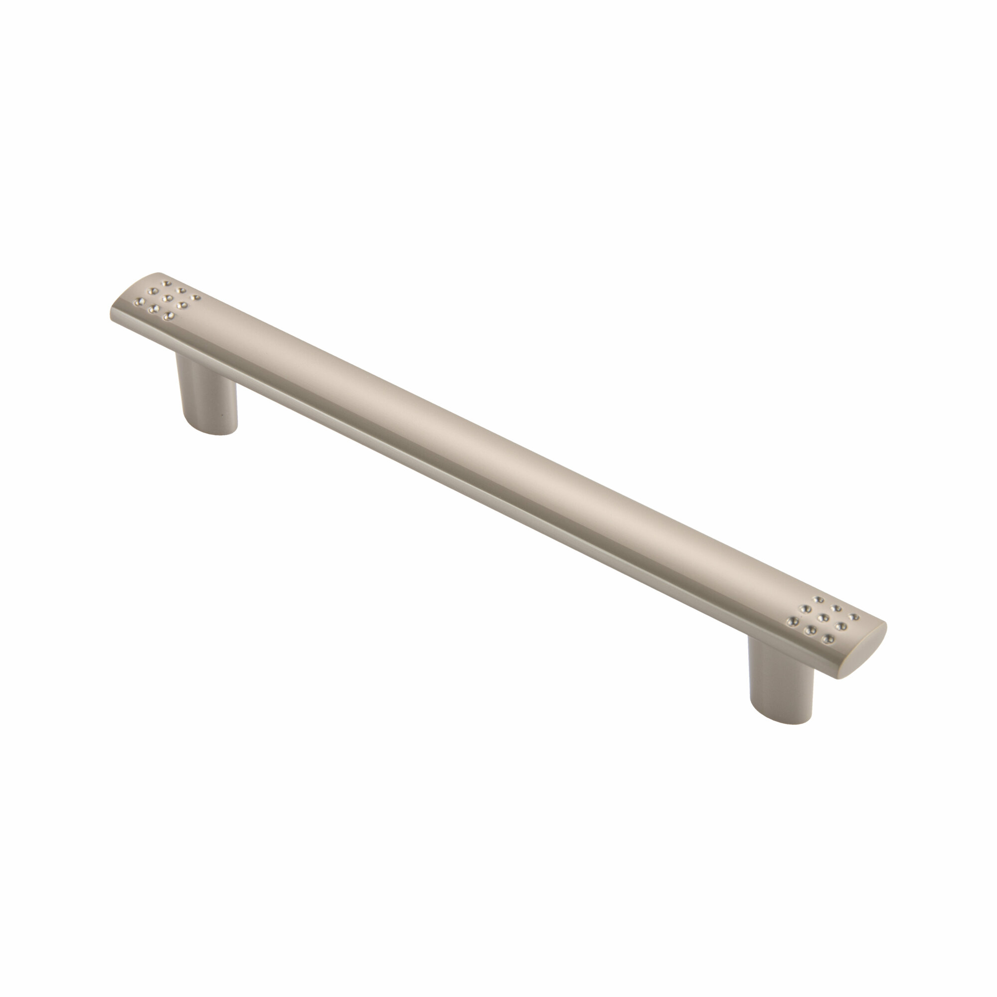 Мебельные ручки-скобы 1291 SATIN NICKEL 128 MM (комплект 2 штуки) | матовый никель