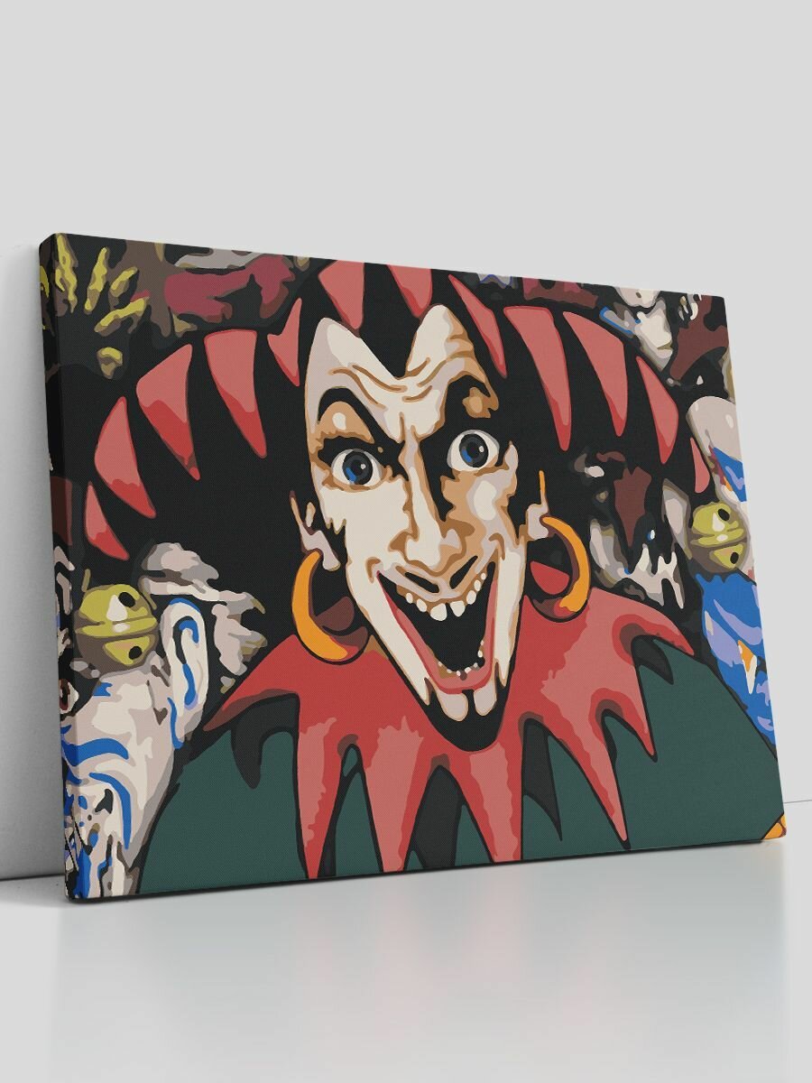 Картина по номерам на холсте с подрамником, "КиШ Король и Шут", 40х30 см