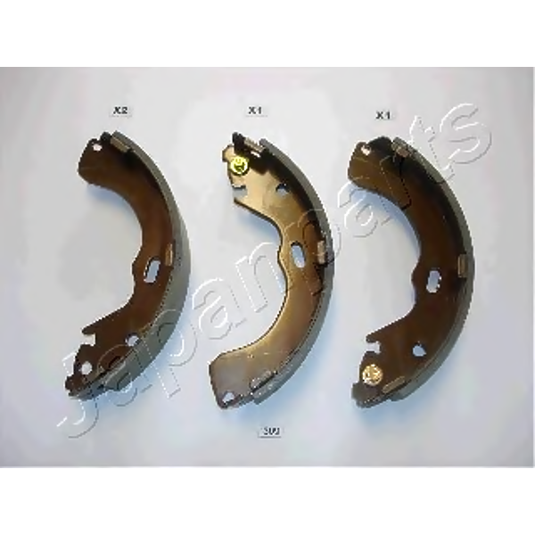 JAPANPARTS gf309af (1YL842L362AD / ECY12638ZC) колодки торм. бараб.