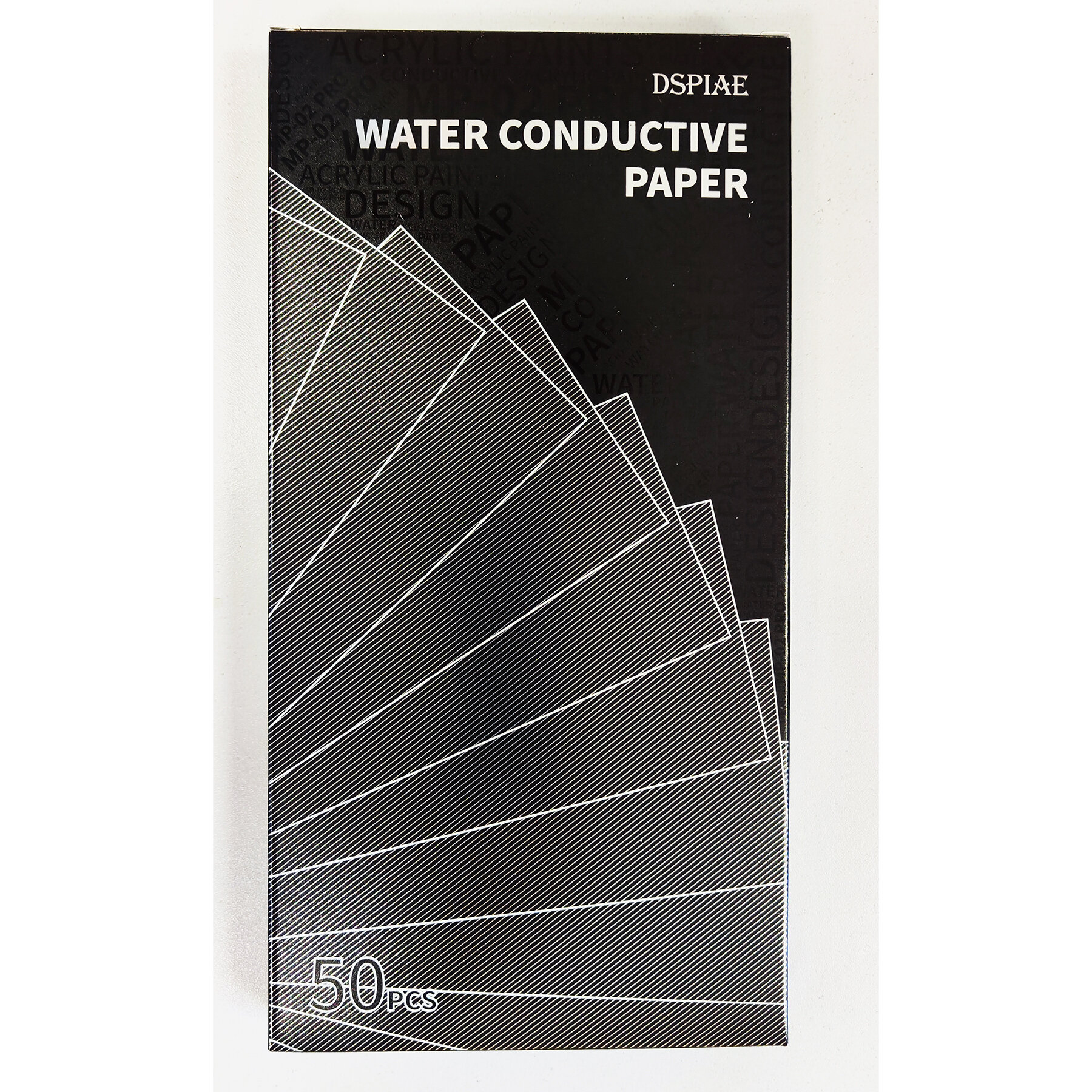Водопроводящая бумага, 233х117 мм, 50 листов, Dspiae