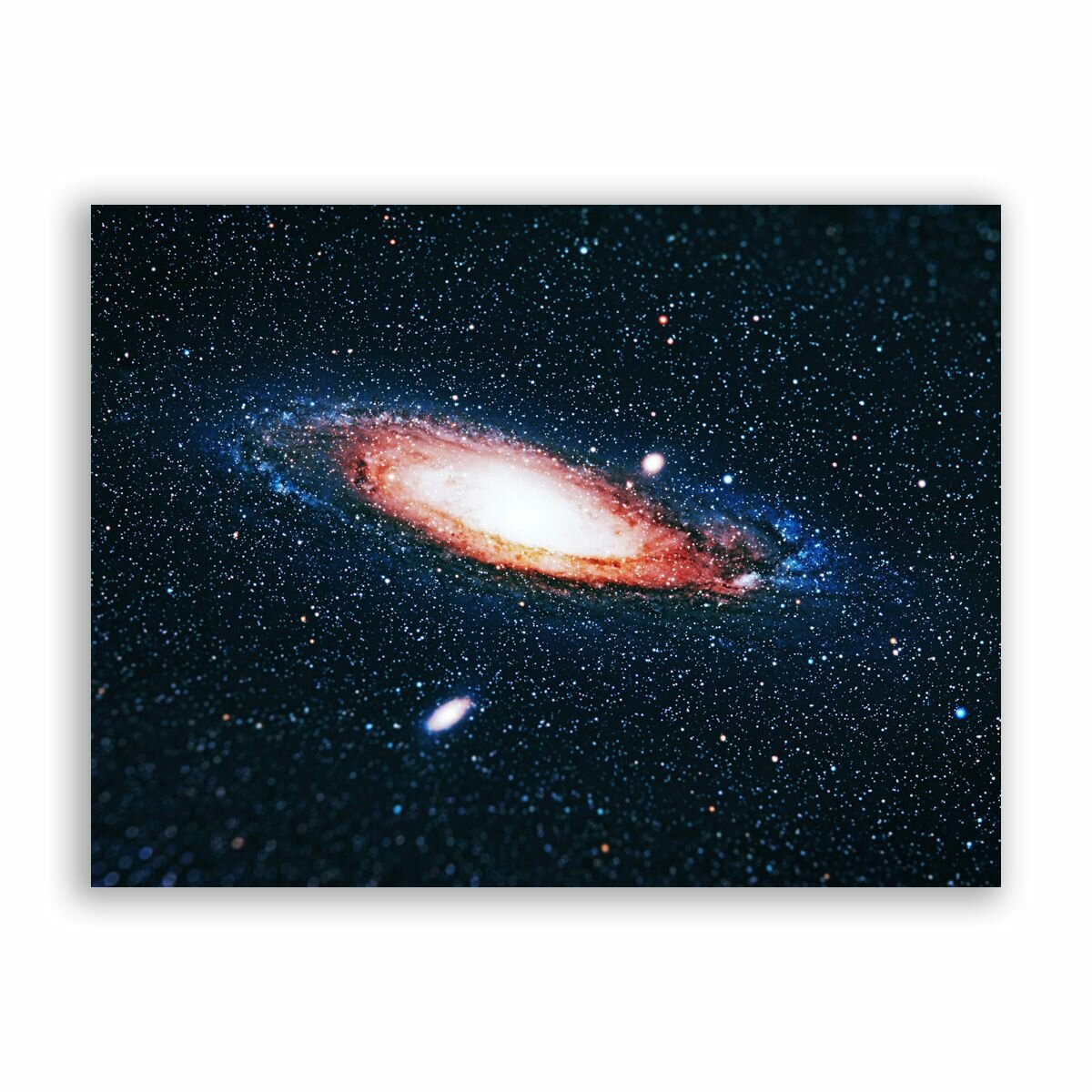 Постер, плакат на бумаге / Galaxy / Галактика / Размер 30 x 40 см