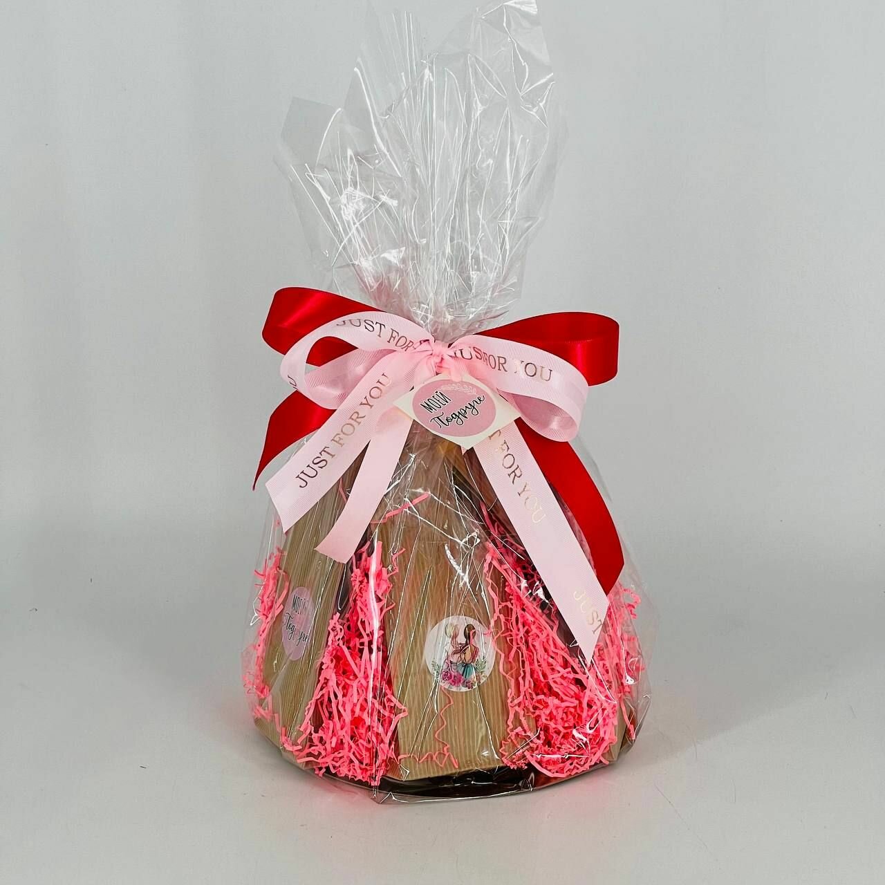 Подарочный набор подруге "чай, кофе". Букет из чая и кофе