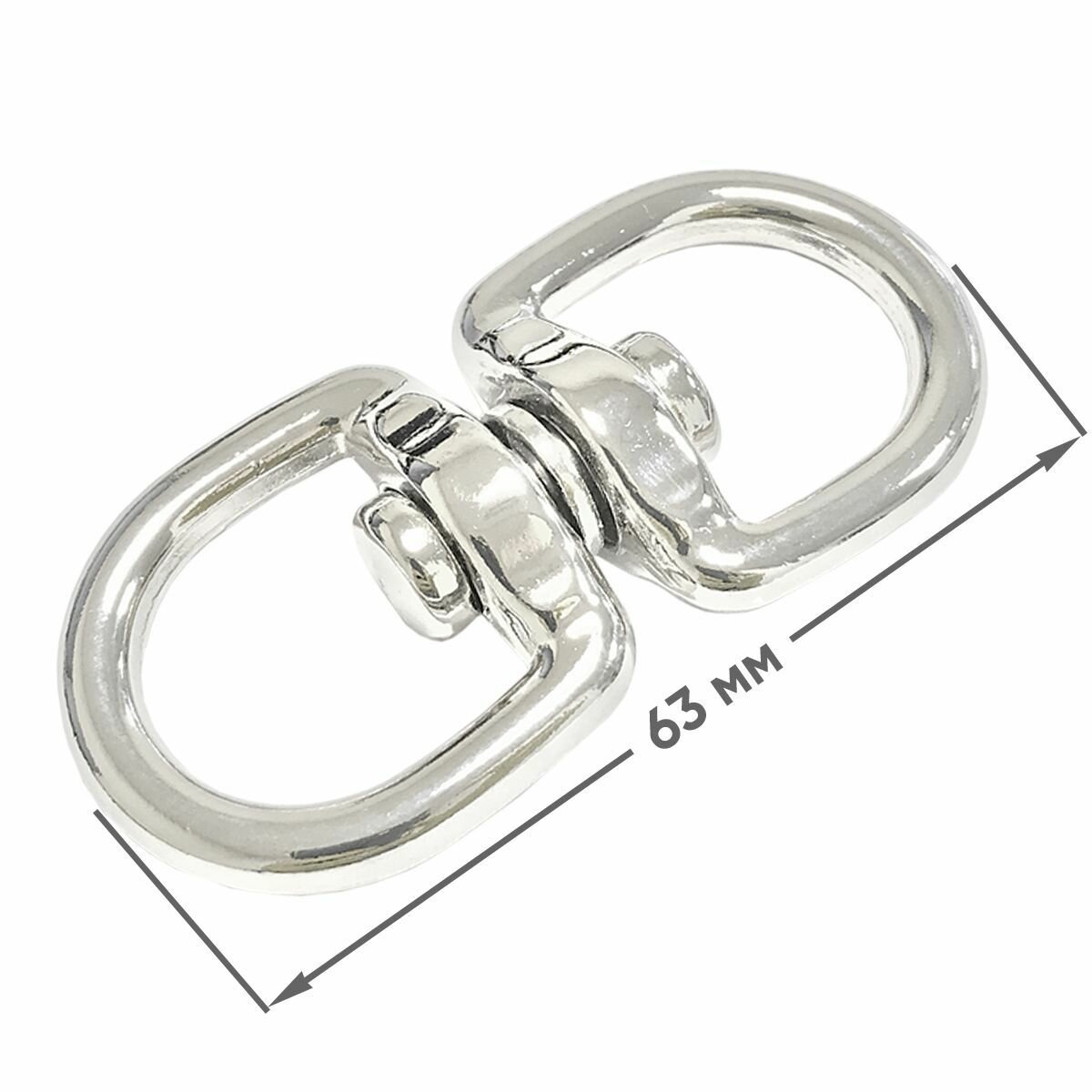 Вертлюг петля, 18мм, L-63мм, Забота в удовольствие, 178Z-34-NP