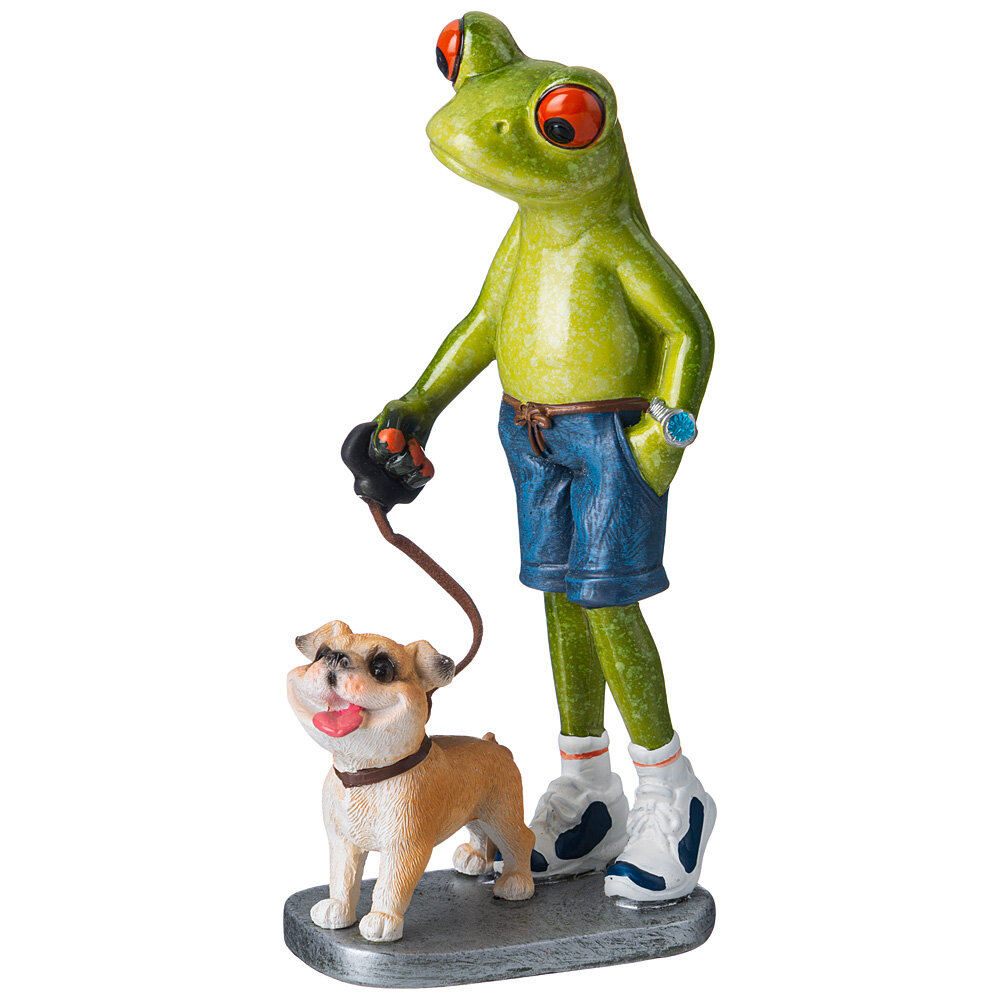 Статуэтка лягушка 9х6,3х16,5 см KSG-146-1999