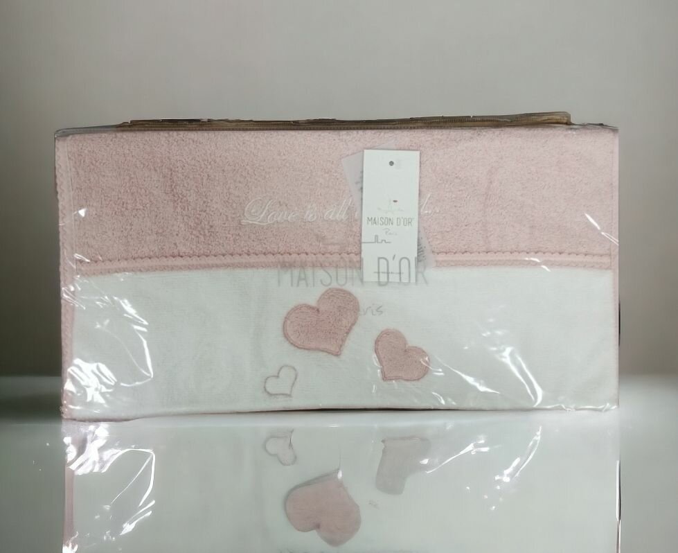 Полотенце Maison Dor MONIQUE HEARTS Пыльная роза 1 шт. 50*100