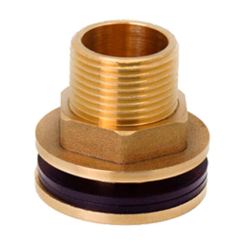 Врезка для бочки с контрагайкой 3/4"