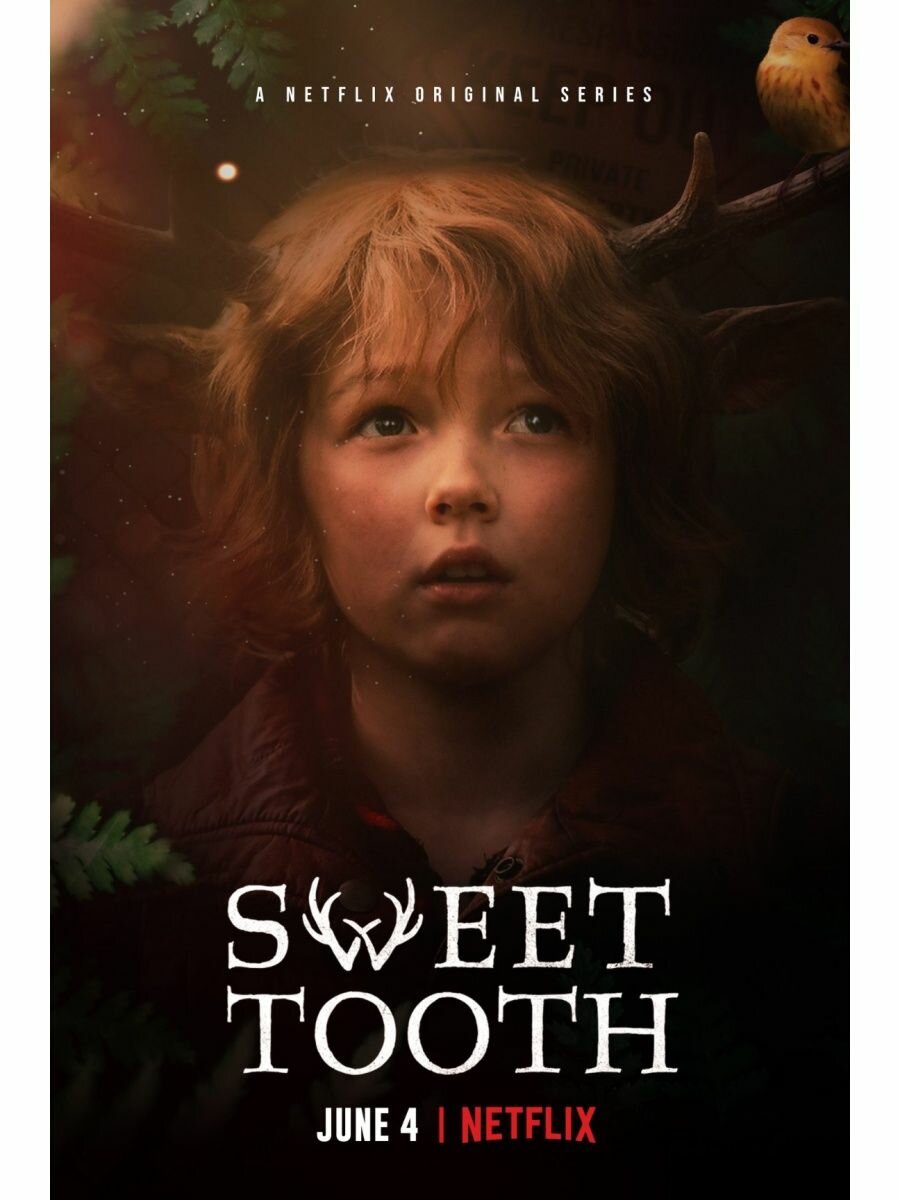 Постер "Sweet Tooth. Мальчик с оленьими рогами"