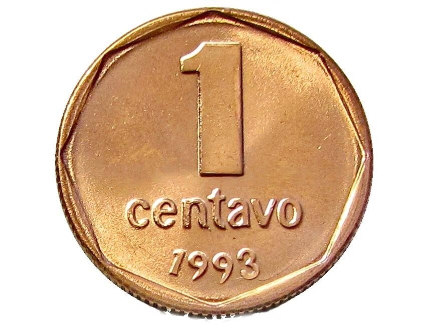 1 сентаво 1993 Аргентина, UNC
