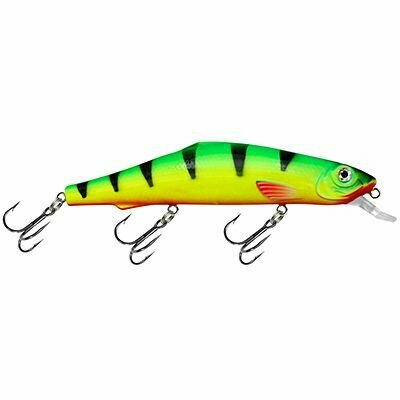 Воблер для рыбалки AQUA KRONOS Z-90 90mm, вес - 9,0g, цвет 019 (флуоресцентный окунь), 1 штука