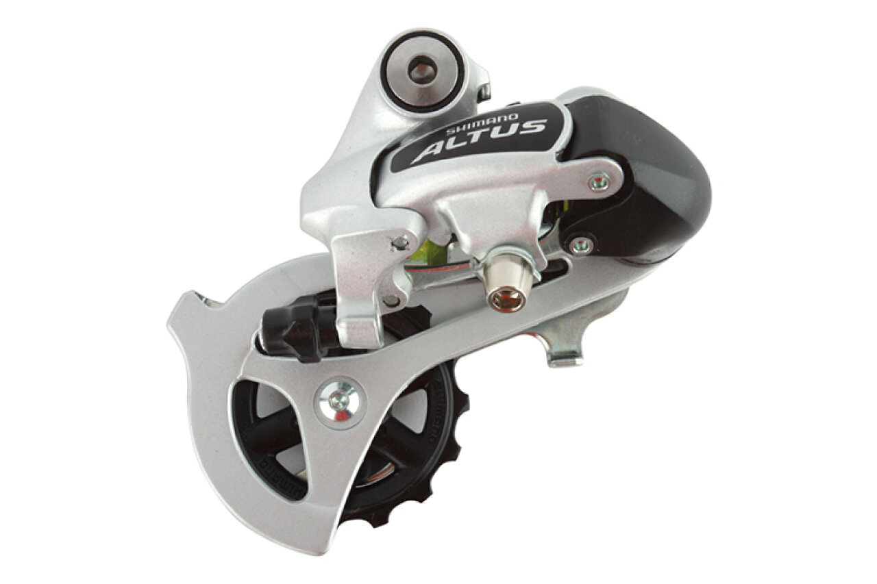 Переключатель задний Shimano Altus M310, 7/8 скоростей, без упаковки Серебристый