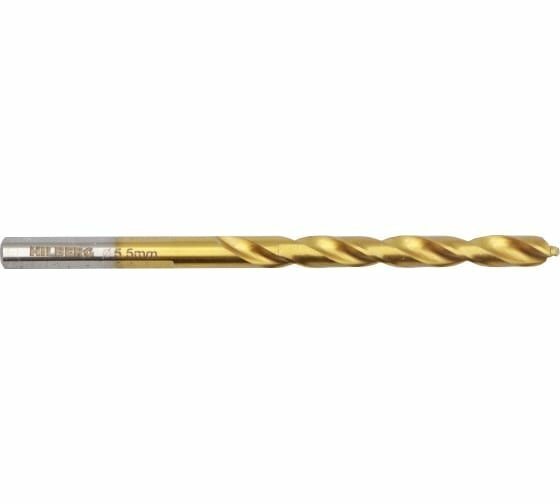 Сверло по металлу 5.5x93(57) мм Cobalt 5% TOP Hilberg CO055