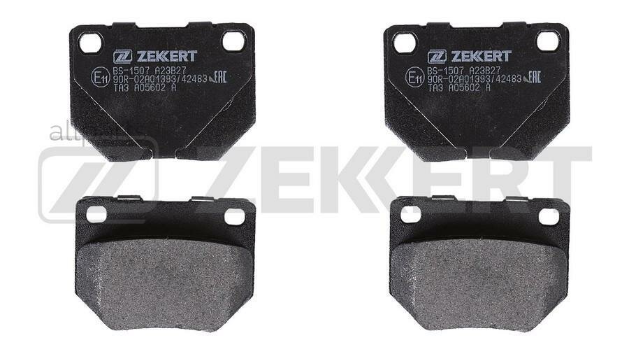 ZEKKERT BS-1507 Колодки торм. диск. задн. Subaru Impreza (GD GG) 02-
