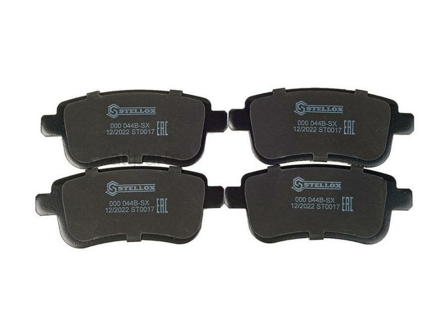 STELLOX 000044BSX колодки дисковые задние! с антискрип. пластинами\ Renault Megane Sedan/Coupe 08>