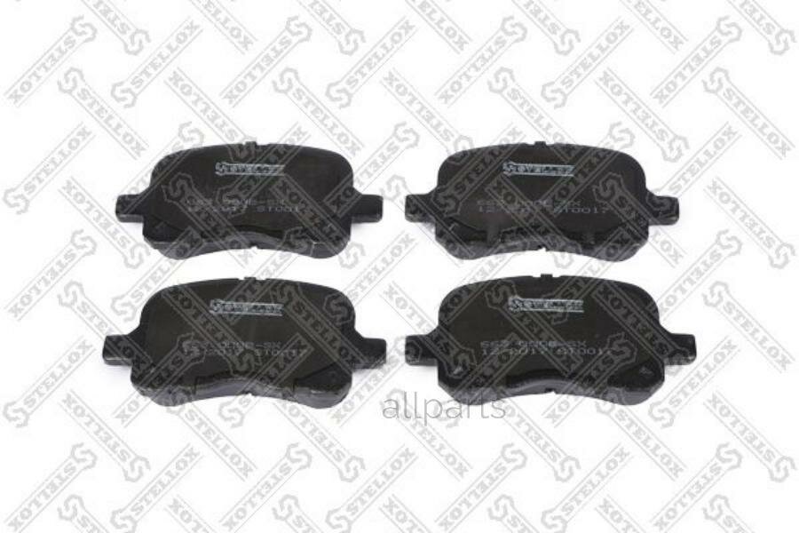 STELLOX 663000BSX колодки дисковые п!\ Toyota Corolla 1.4/1.6/2.0D 97-00 диск 15'/1.6/1.8 02> диск 16'