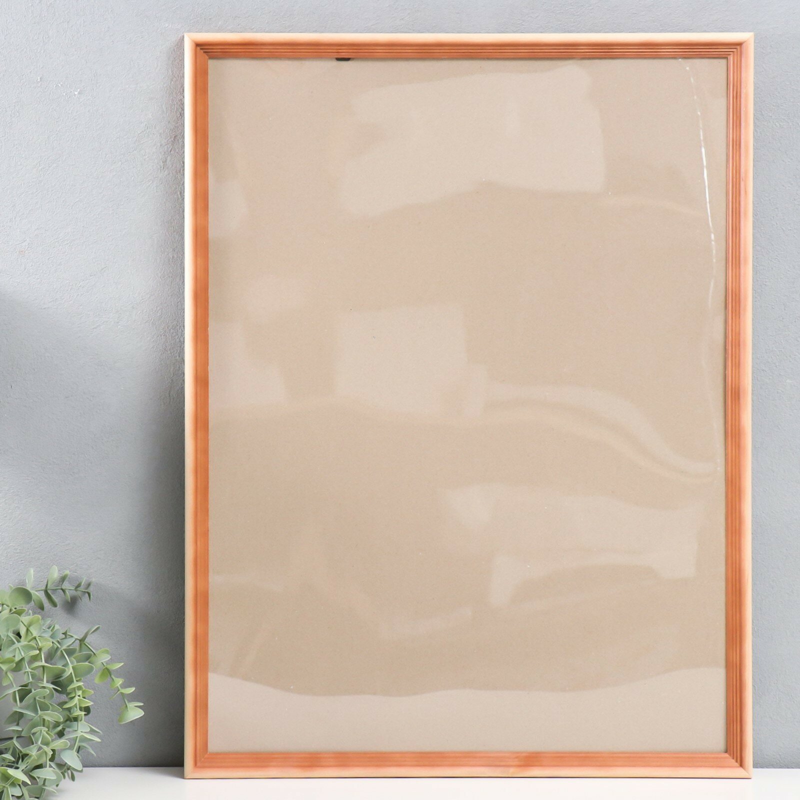 Фоторамка для фото 45×60 см "Bountiful" (пластиковый экран) цвет коричневый