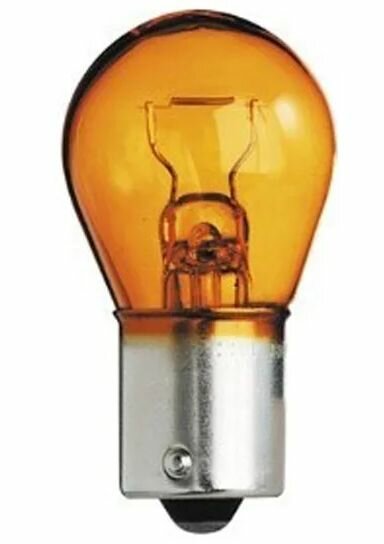 Лампа 1-конт. 24V PY21W S25 с цок. BA15s желтая 10 шт
