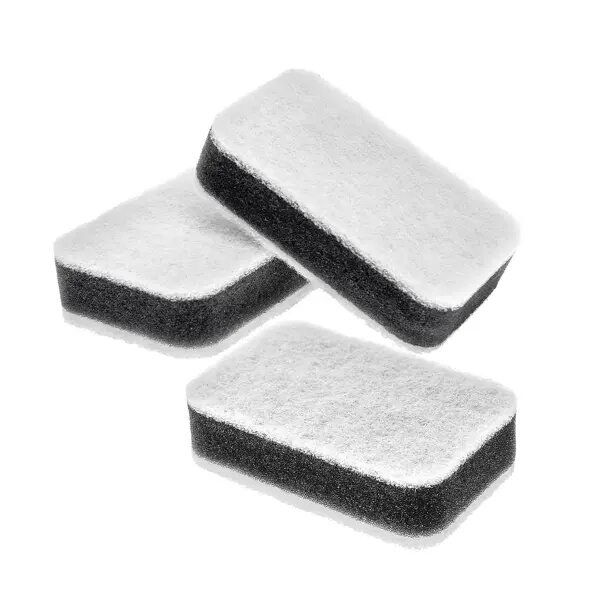 Губки для мытья посуды You ll Love 3 шт цвет черный/белый