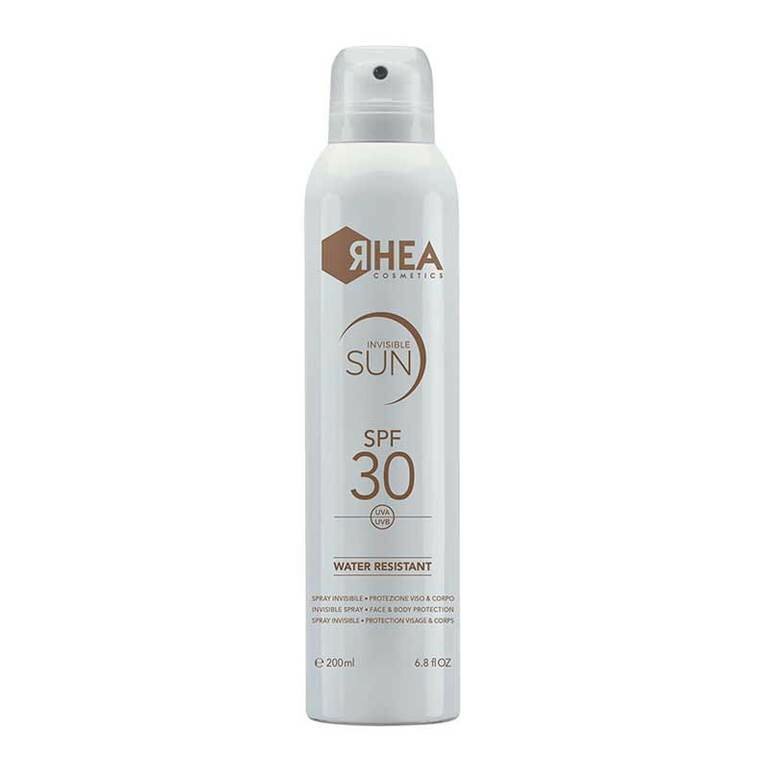 Rhea Cosmetics SPF30 Invisible Sun Спрей Италия 200 мл