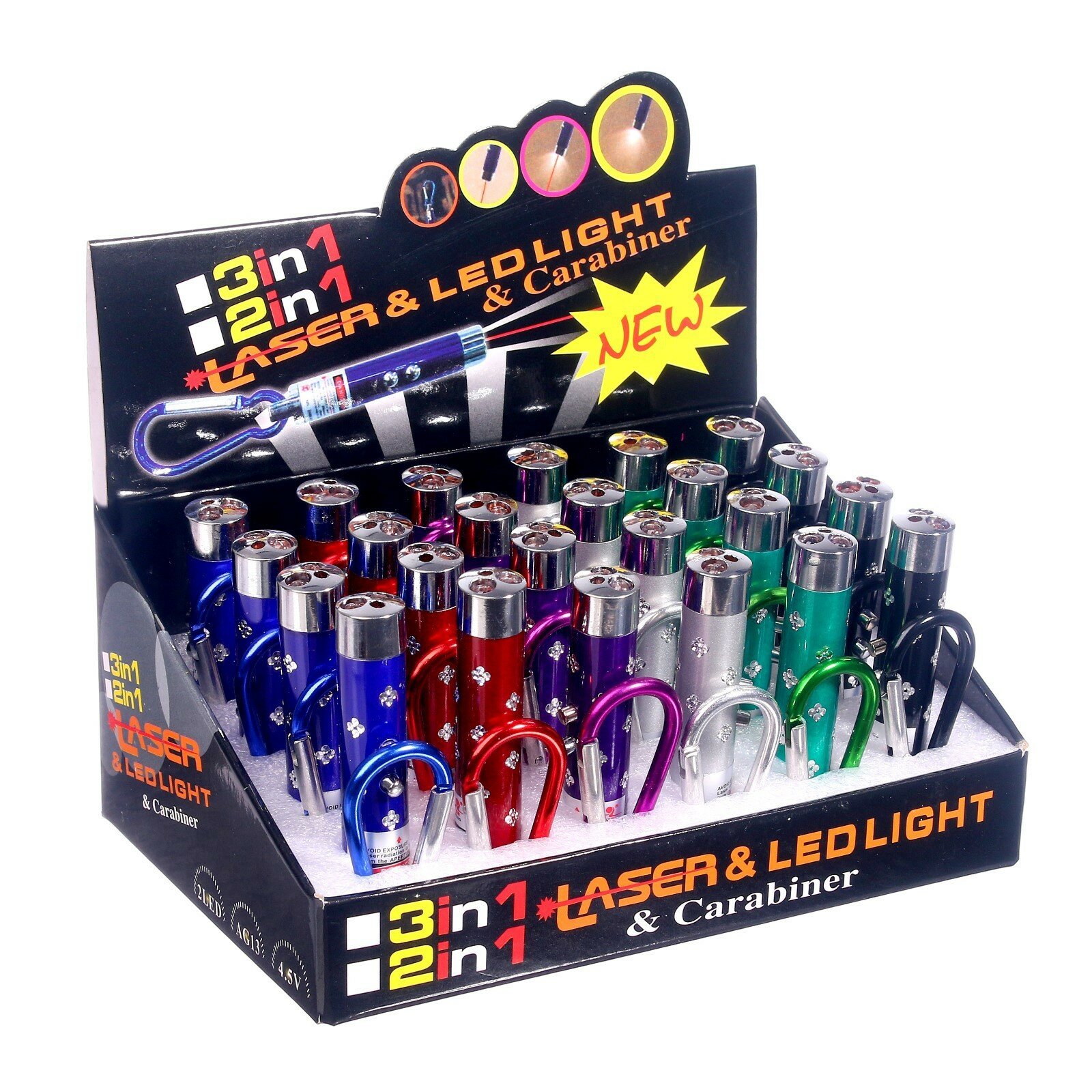 Лазер на карабине Сима-Ленд "Камушки", для домашних животных, длина 7,5 см, с фонариком