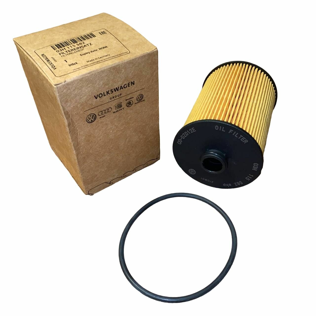 Фильтр масляный VAG (VW/Audi/Skoda/Seat) 03H115562