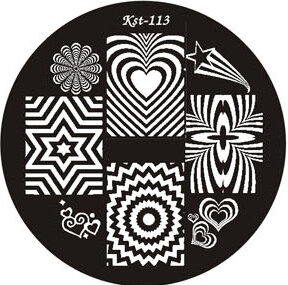 El Corazon серия Kaleidoscope Диск для стемпинга №kst-113