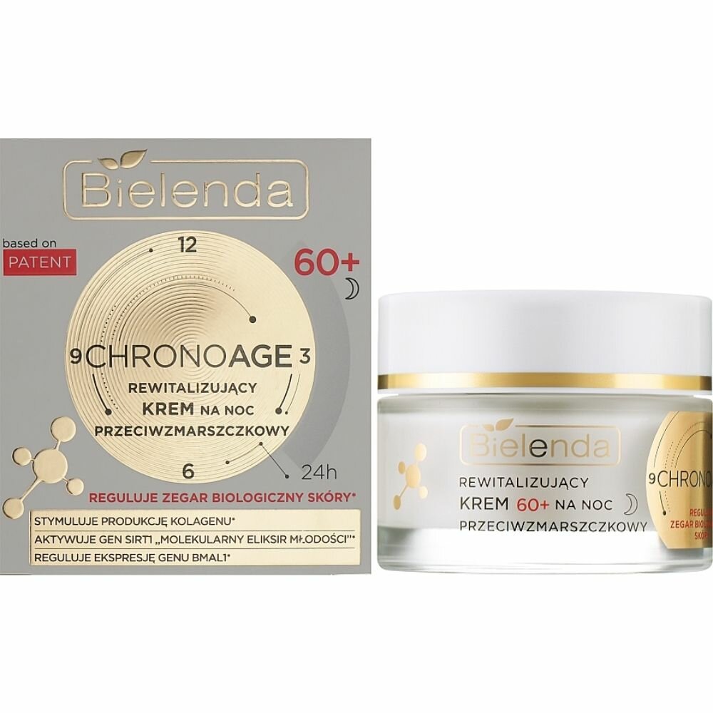 BIELENDA Ночной восстанавливающий крем для лица Chrono Age Night Cream 60+