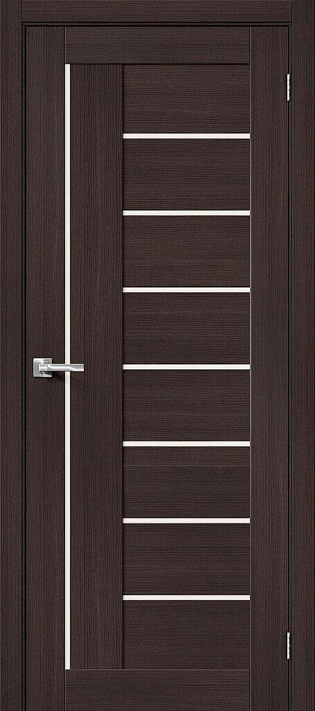 Дверь межкомнатная (полотно, коробка, наличники) Браво-29 Magic Fog Wenge Melinga 200*80