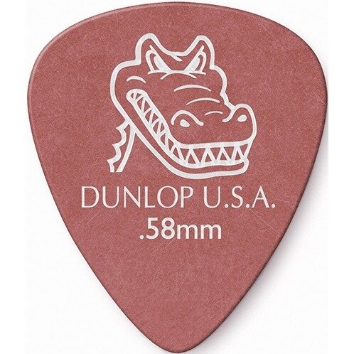 Набор медиаторов 72шт. Dunlop 417R.58 Gator Grip