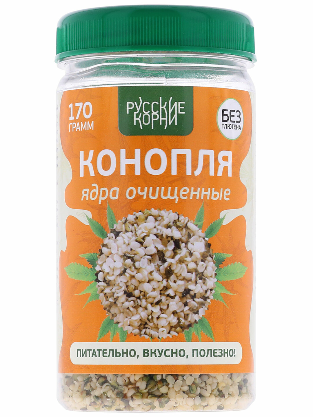 Ядра конопли очищенные Premium, 170 гр - Русские корни