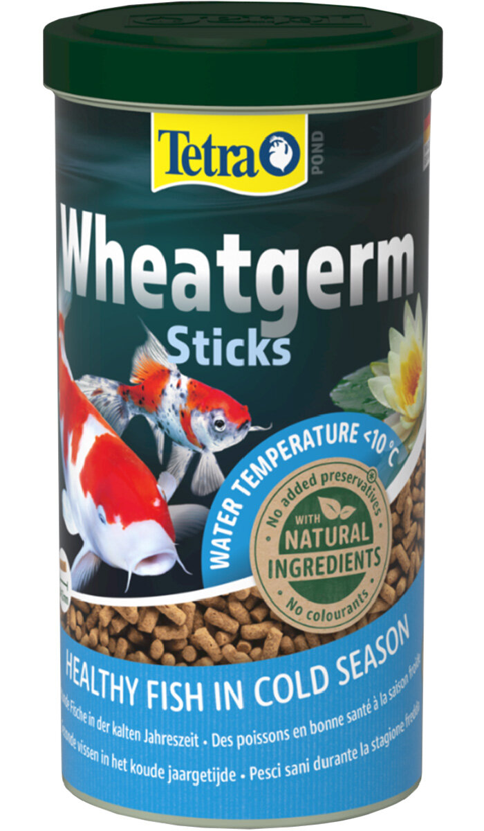 TETRA POND WHEATGERM STICKS корм палочки плавающий для прудовых рыб (1 л)