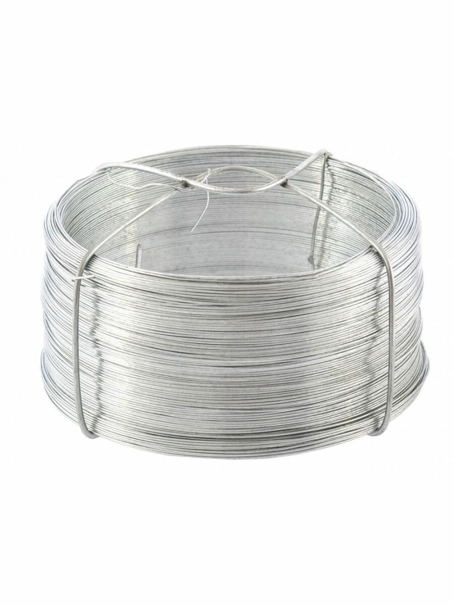 Проволока стальная Сибртех 47750, оцинкованная 0.5 мм